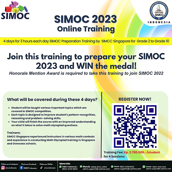 SIMCC INDONESIA | Instagram, Facebook, TikTok | Linktree